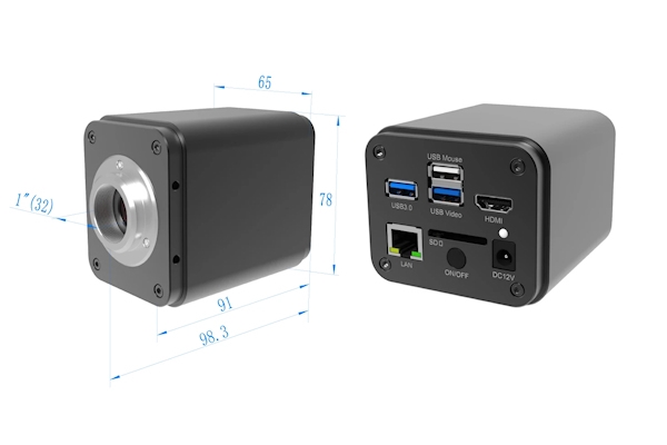 Ersa-Shop - CCD Kamera - 4K UHD High Speed Microskope Kamera